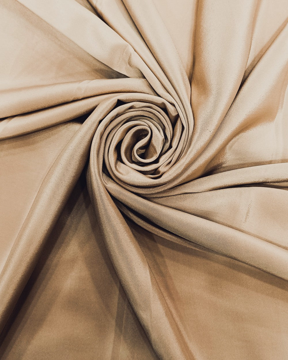 French Crepe Fabric| Crepe Fabric | Desert Dust Gold | Balaji Cutpiece